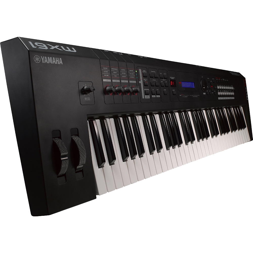Yamaha MX61 BK 61-Key USB/MIDI Keyboard Synthesizer Controller - Black