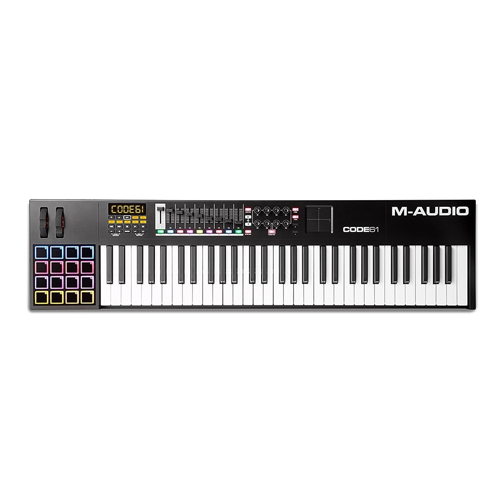 M Audio Code 61 61 Key Usb Midi Keyboard Controller With X Y Pad Black
